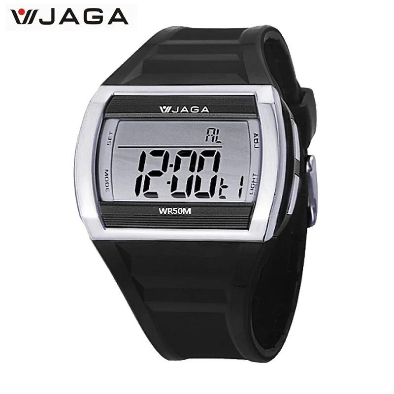 JAGA 2017 Men Sports Watches Movement Multifunction Electronic Watch ...