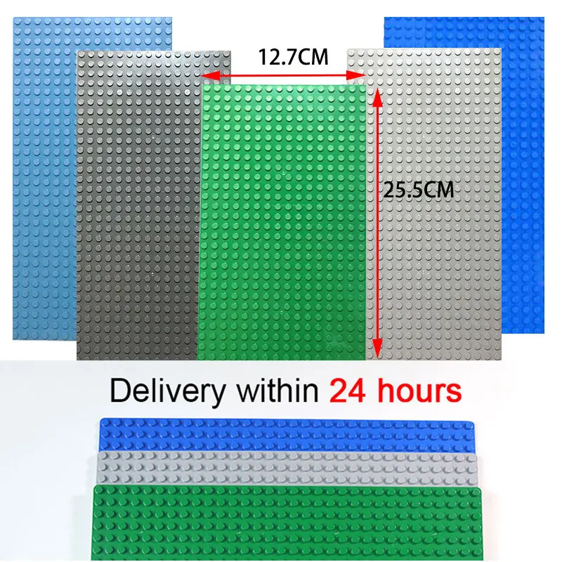 16*32 Dots Classic Base Plates Plastic Bricks Compatible Legoing Major ...