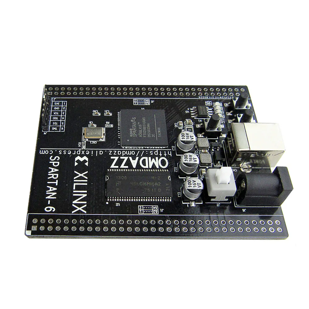 Xilinx Fpga Development Board Spartan-6 Xc6slx16 Core Board With 32mb Sdram And Io Expansion ...