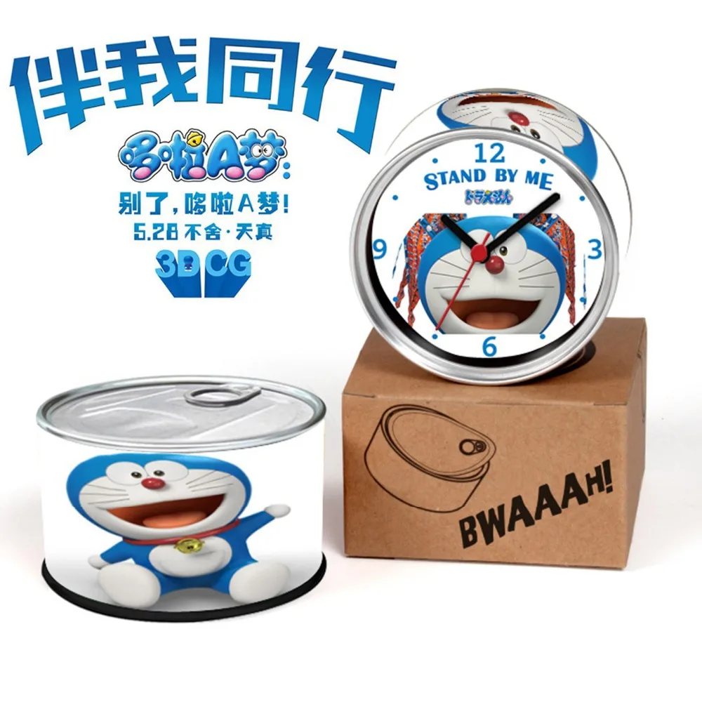 Japan Cartoon Doraemon Wall Clock Stand By Me 3D Movie Clock Cartoon ...