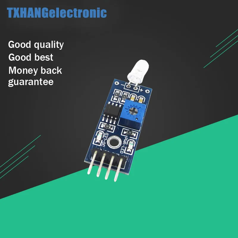 Lm393 Sensitive Control 3 Pin Photosensitive Diode Light Sensor Module ...