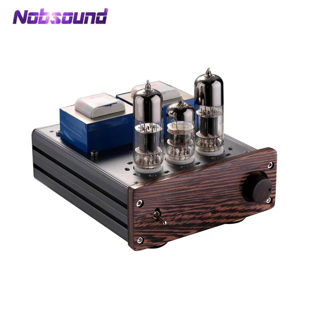 Nobsound Latest Mini 6N6+6N2 Vacuum Tube Amplifier HiFi SEPP Class AB ...