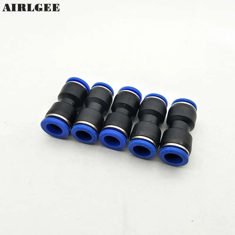 5pcs Quickly release Pneumatic 12mm to 12mm Straight Quick Fittings ...