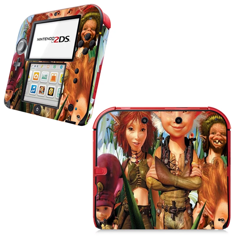 Game Accessories Sticker for 2DS Protector Cover Decal Vinyl Skin for ...