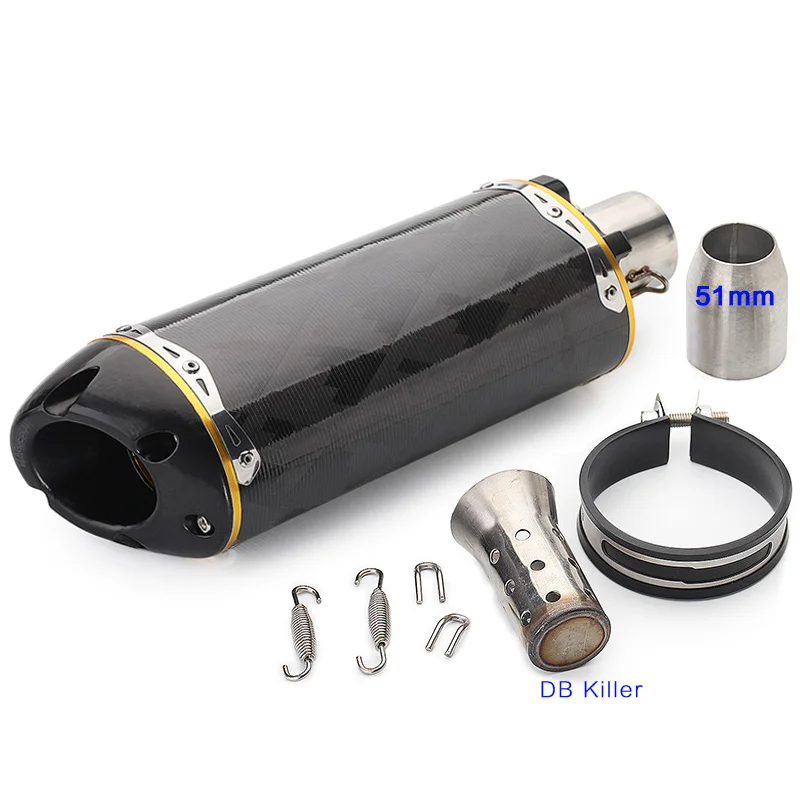 Universal Motorcycle Exhaust Pipe Modified Escape Brothers With Db