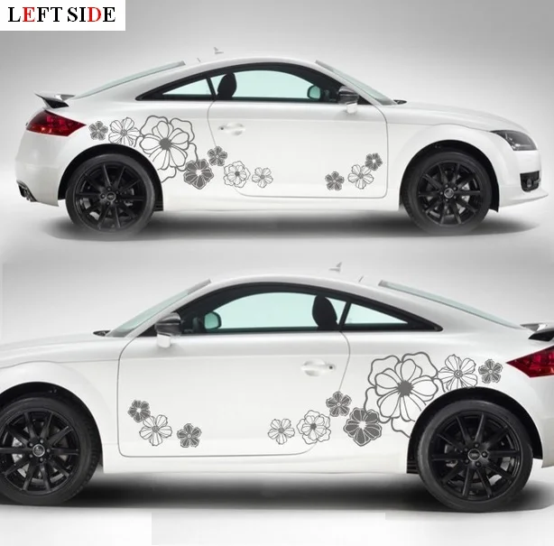 LEFT SIDE Car Stickers Decoration Body Car styling Vinyl Car Stickers ...