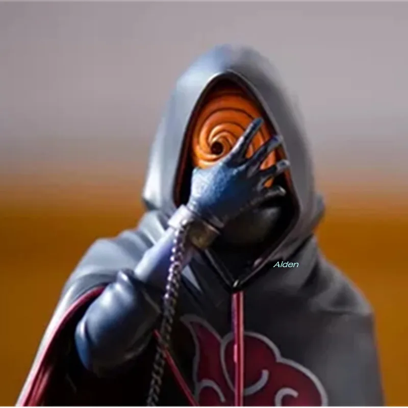 10" NARUTO Statue Uchiha Obito Bust Tobi Full-Length Portrait With LED ...