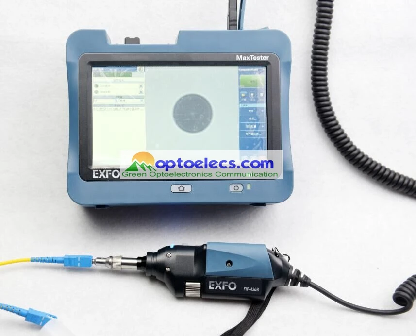 EXFO FIP-420B волоконный микроскоп/проверка волокна зонд