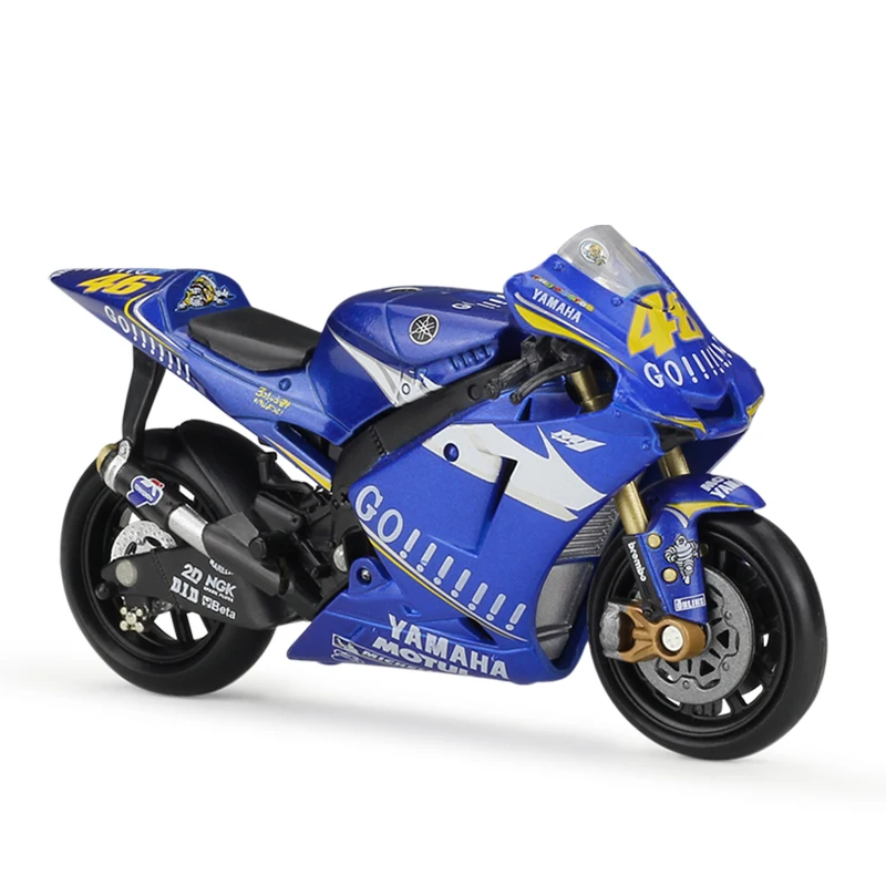 1:18 Motorcycle Models YZF M1 RC212V Moto GP 4# 5# 46# ZX6R Simulation ...