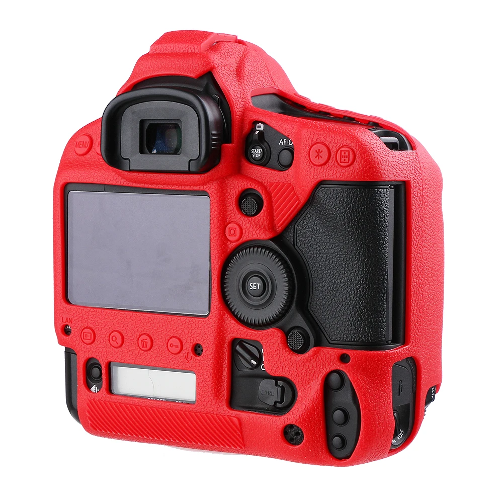 Soft Silicone Rubber Camera Protective Body Case Skin For Canon 1DX II ...