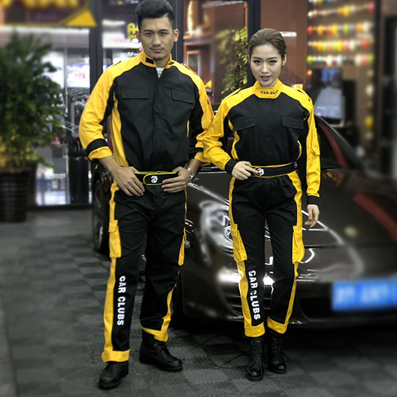 New Work Clothing Sets Men Women Workwear Suits Jackets+Pants Spring ...