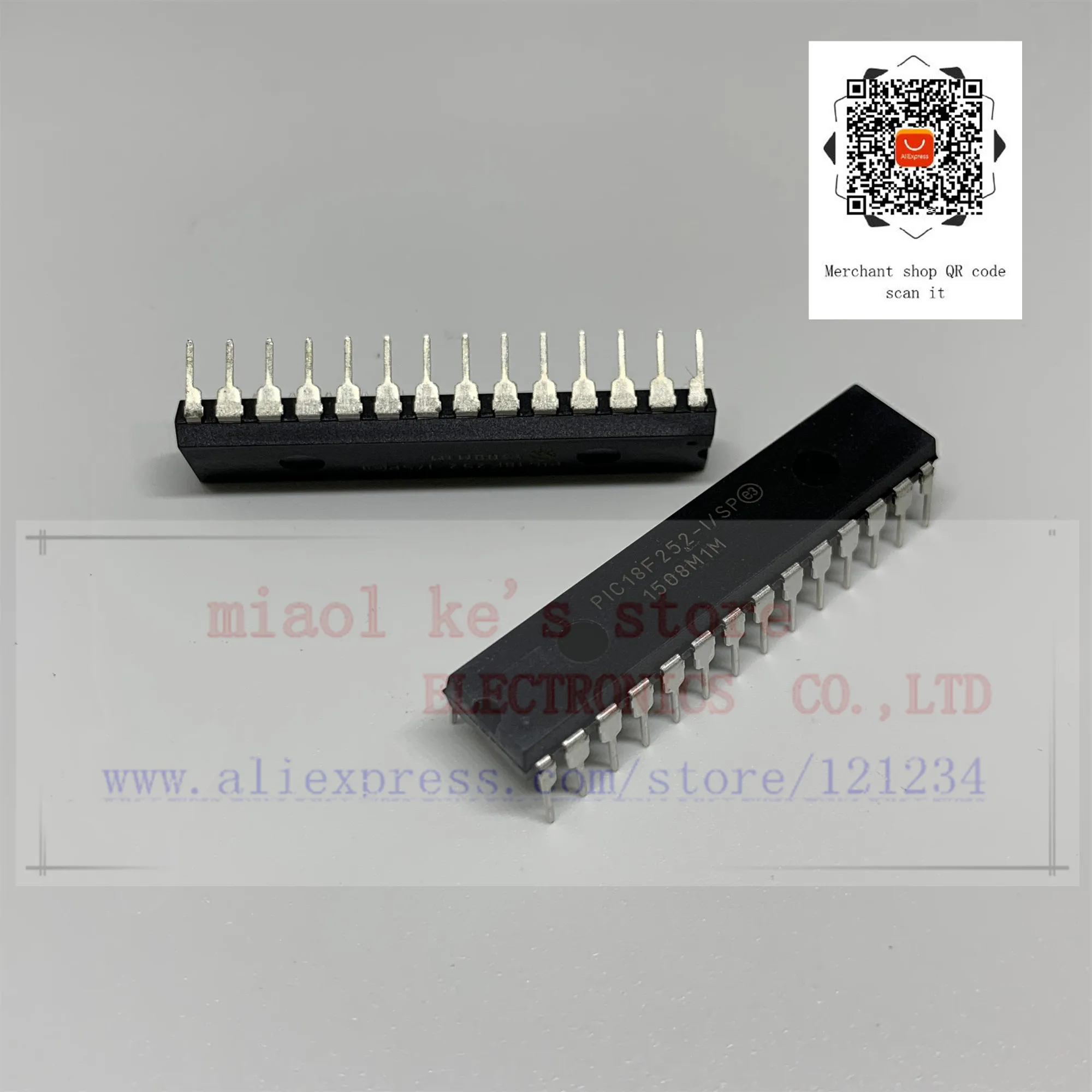 [1 pieza] 100% nuevo, original; PIC18F252 I/SP PIC18F252 18F252 IC ...