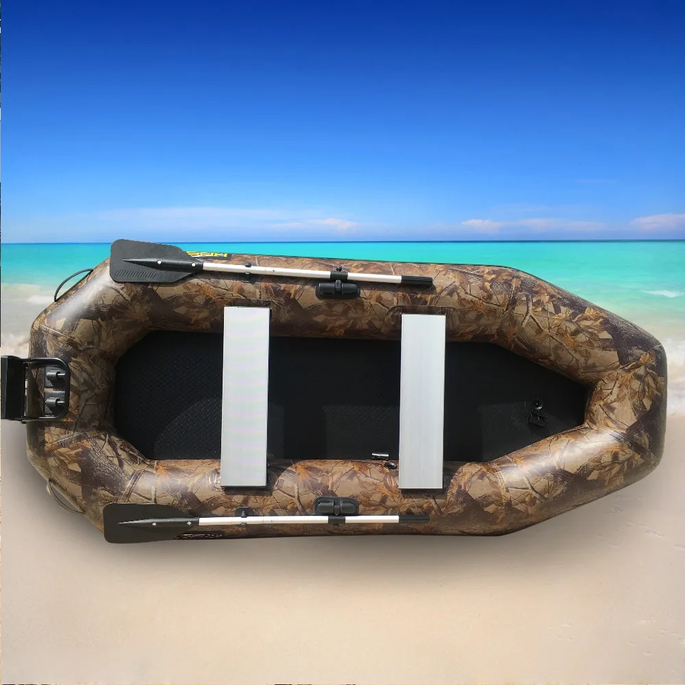 INTEX 3 Person Inflatable Fishing Boat Rubber Rowing Boat Boat With ...
