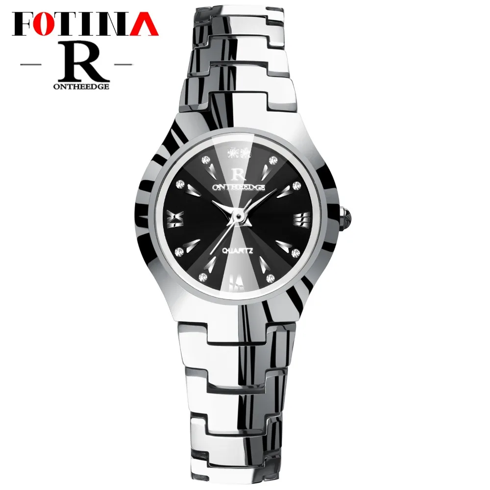 Fotina Casual Brand R Watch Women Real Tungsten Steel Wrist Watch ...