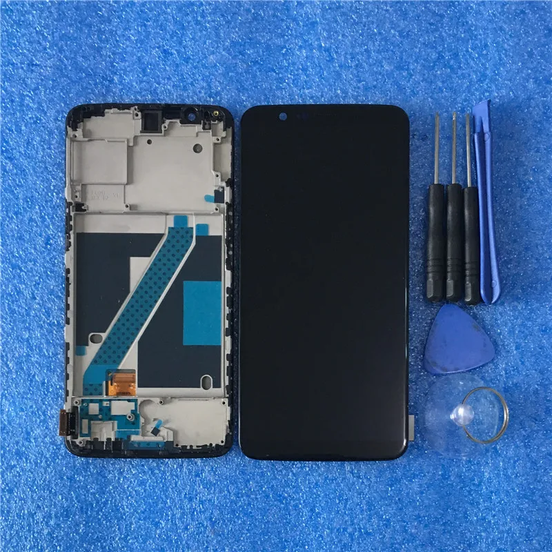 Для Oneplus 5T A5010 Axisinternational ЖК-экран с рамкой+ сенсорная ...