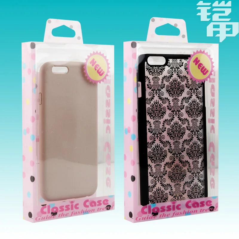 Universal Mobile phone Case Package PVC transparent plastic Retail ...