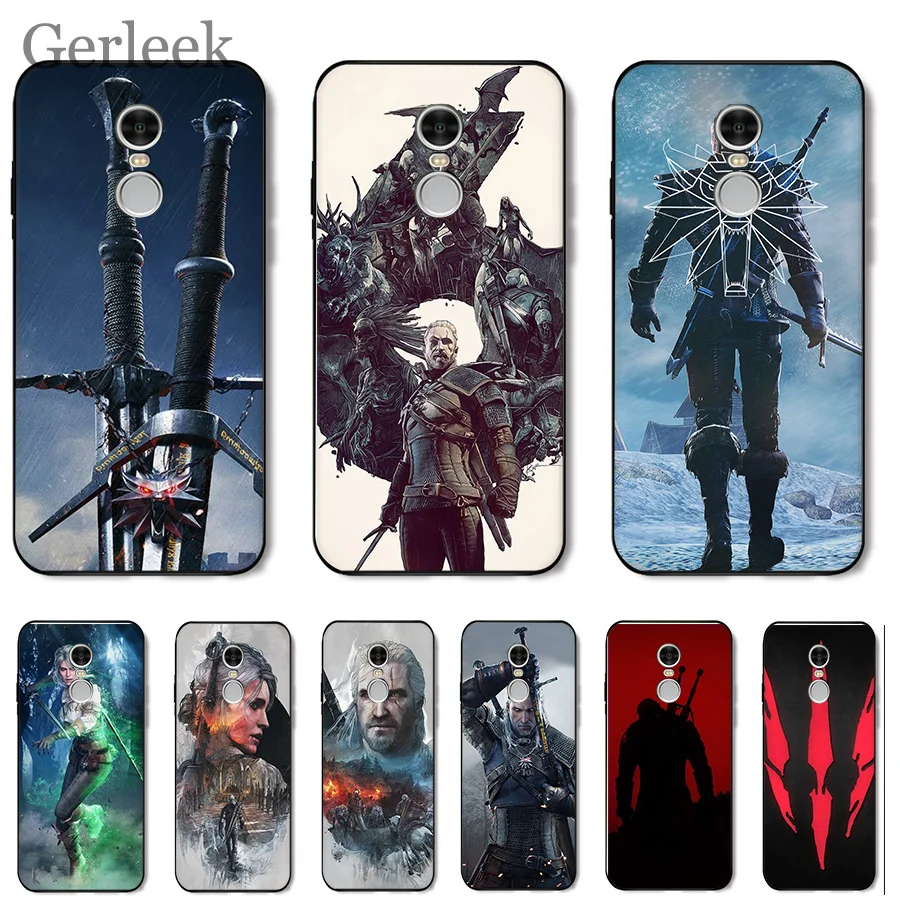 Phone Case The Witcher 3 Transparent Coque Shell For Redmi Note 4 4A 4X ...