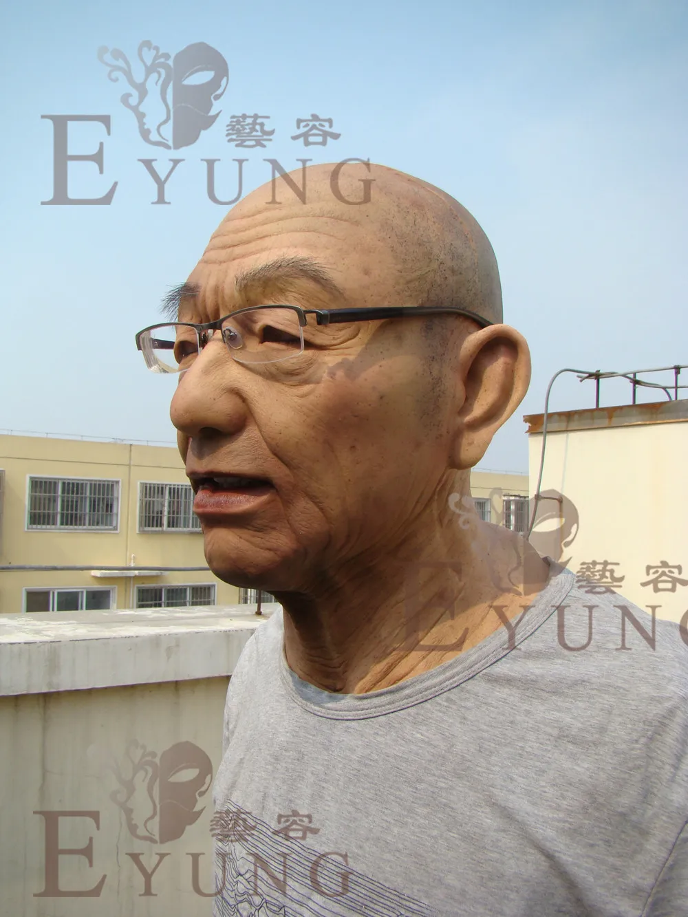 EYUNG High quality simulation silicone mask masquerade masks Halloween ...