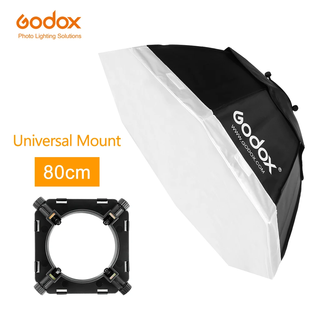 Godox-Pro-31-5-80cm-Octagon-Softbox-Universal-Mount-Studio-Strobe ...