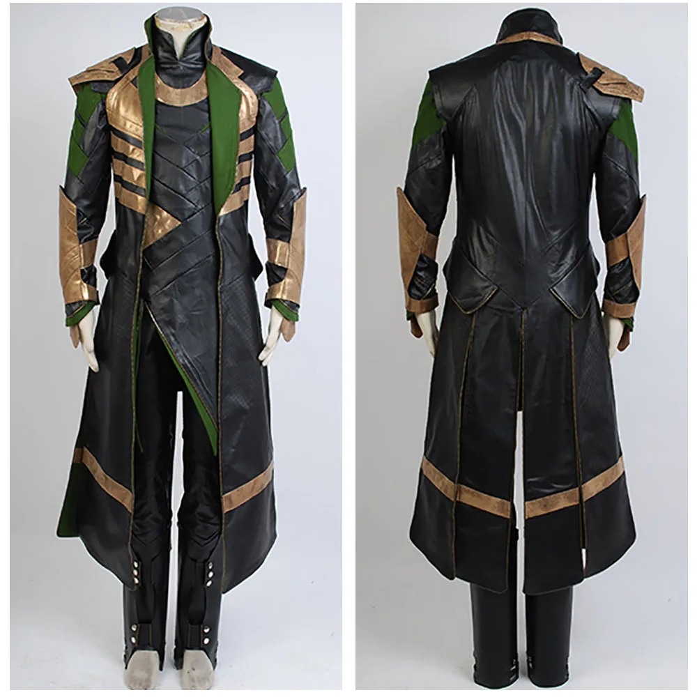 Thor Cosplay Loki Costume Battle Uniform Loki Outfit Suit Attire ...