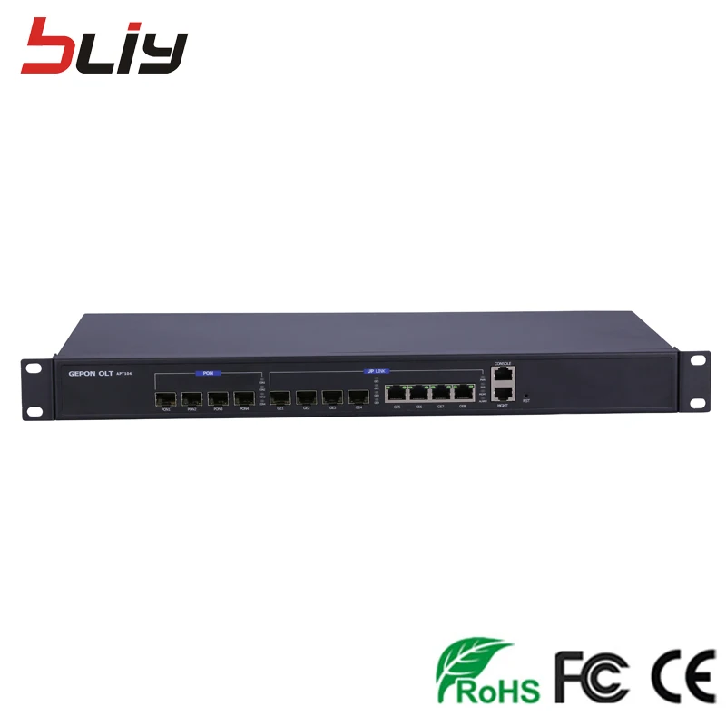 Bliy 4 pon Gpon olt epon olt ftth sfp module olt gpon onu fiber optic ...