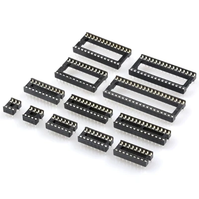 10PCS-IC-Sockets-DIP6-DIP8-DIP14-DIP16-DIP18-DIP20-DIP28-DIP64-pins ...