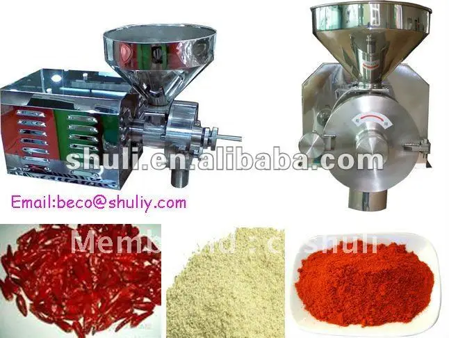 2012 chilli powder machine/pepper grinding machine/chilli power making ...