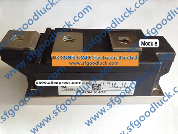 TT425N16KOF-Phase-Control-Thyristor-Module-SCR-Silicon-Controlled ...