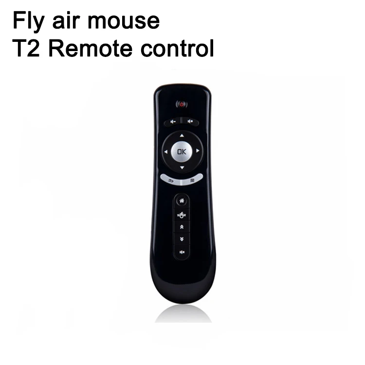 Gyroscope Fly Air Mouse T2 Remote Control Wireless Gaming Keyboard ...