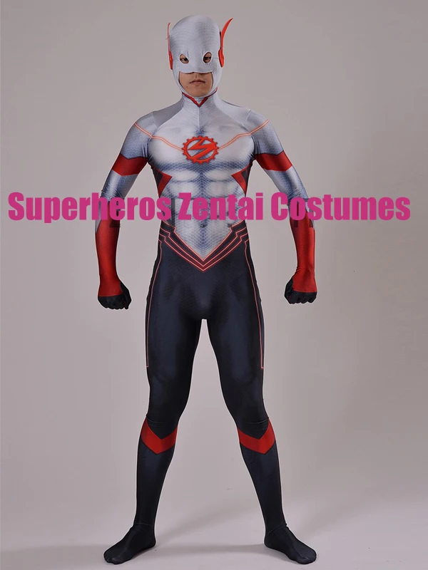 The Flash Barry Allen Flash cosplay costume halloween costumes adult ...
