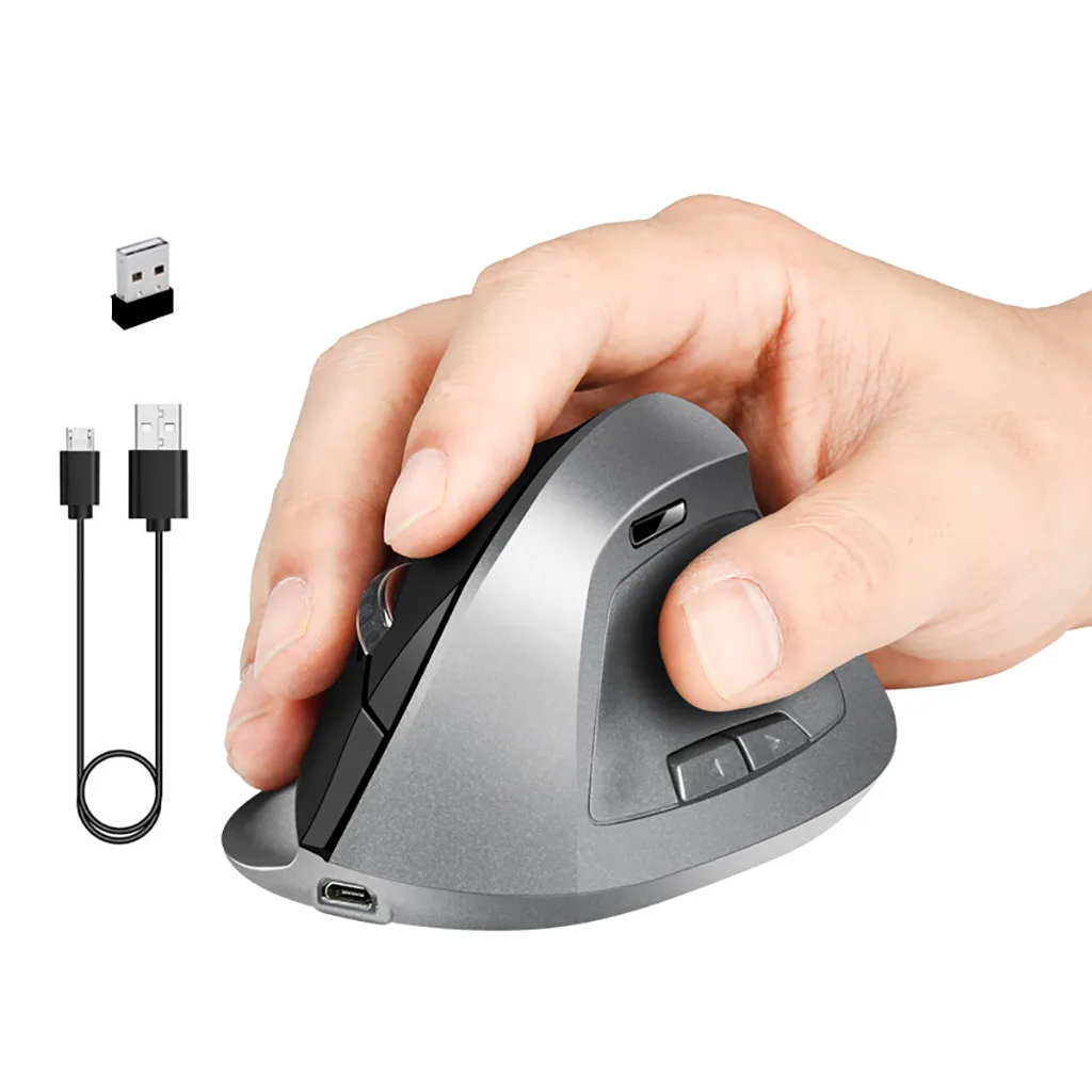 VOBERRY эргономичный дизайн 2,4 ГГц Беспроводная вертикальная Мышка ...