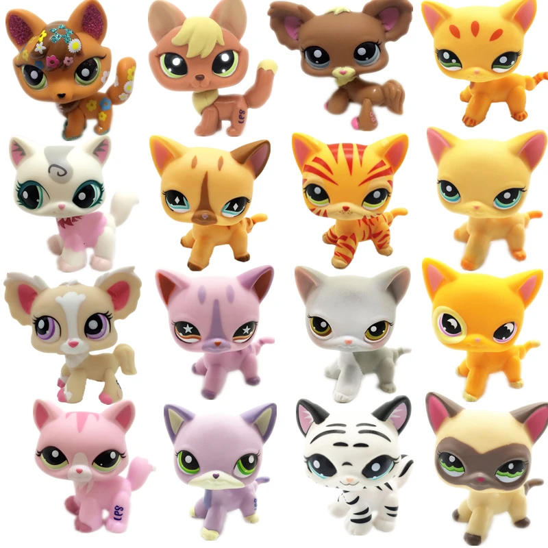 The latest Lps Pet Shop Toy Shorthair Fox Big Ear White Pink Bright ...