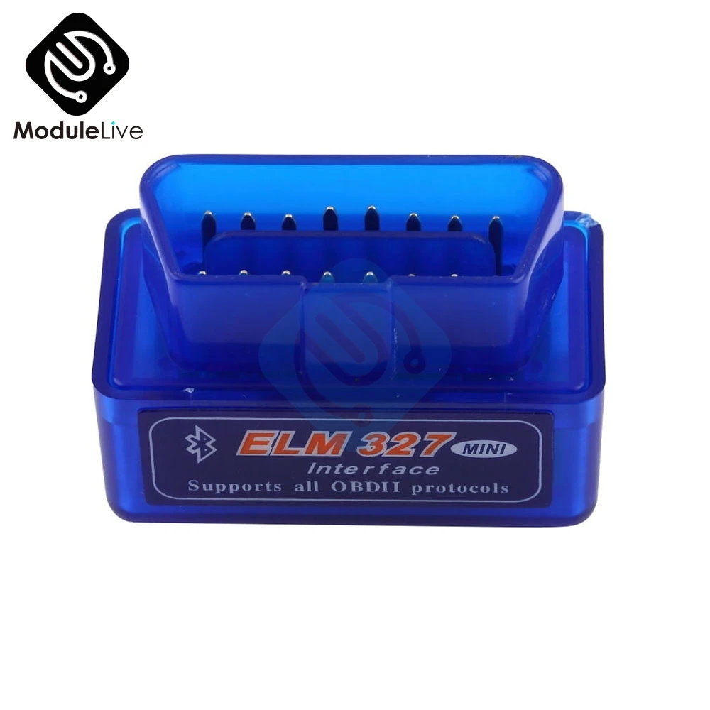 Super Mini Elm327 Bluetooth OBD2 V1.5 Elm 327 V 1.5 OBD 2 Car ...