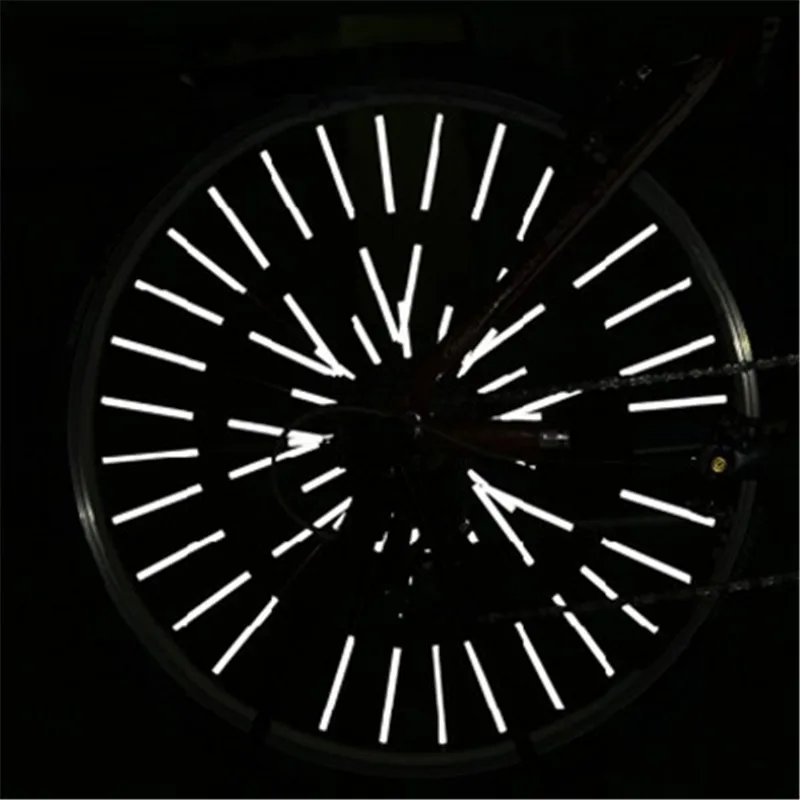 24pcs/lot High Quality Bicycle Spoke Reflective Stripe & Bike Spokes ...