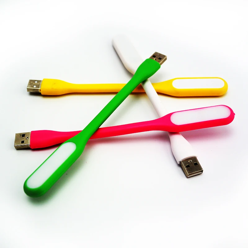 4 pcs Mini slim mobile usb small lamp usb lamp led lights USB camping ...