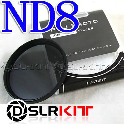 TIANYA 49mm 49 mm Neutral Density ND 8 ND8 Filter-in Camera Filters ...