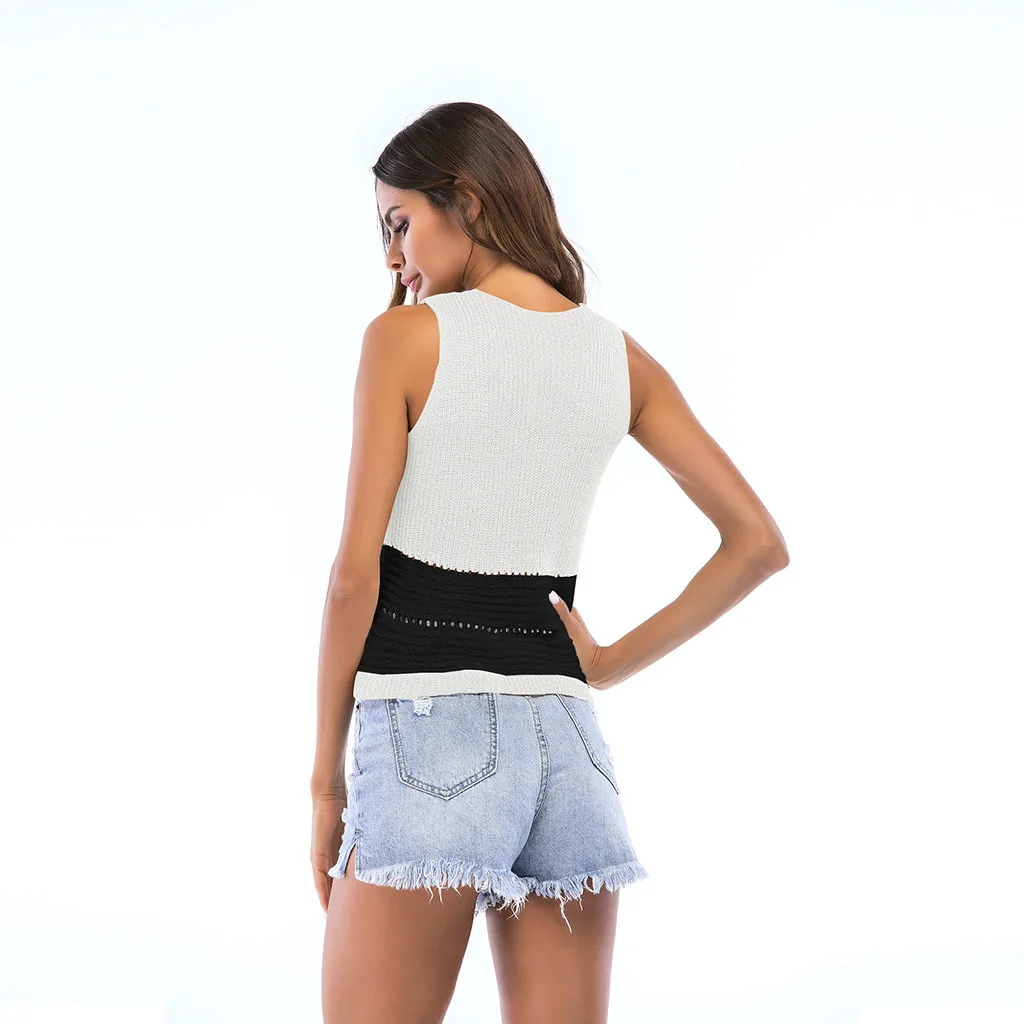 Feitong/женские топы на крючках с цветочным принтом, женские ...