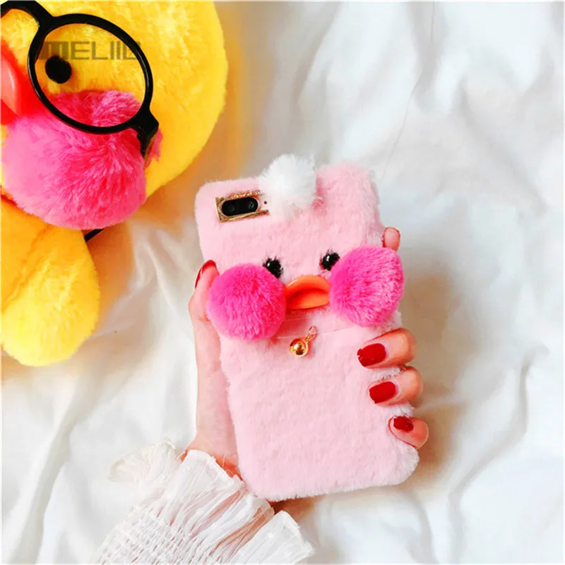 Korean Ducky Duck Back Cover for Apple iPhone 6 6s 7 8 7plus 8plus ...