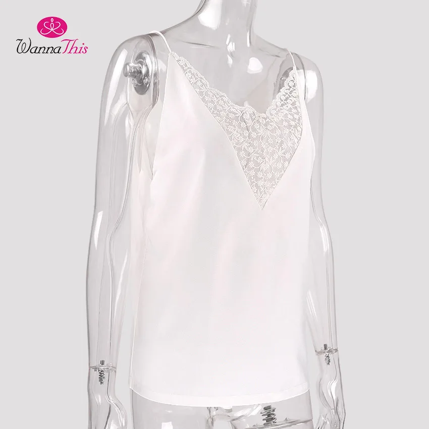 Sexy White Lace Camisole Tops V Neck Sleeveless Strap Tank Top Sleepwear Nightshirts Best