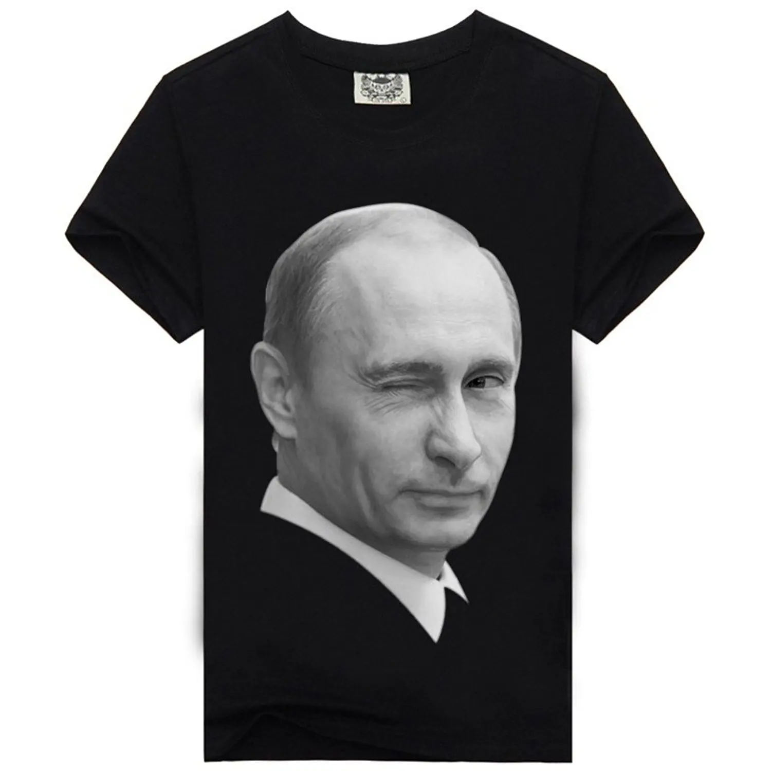 Design Tee Shirt Men'S Short Sleeve Printing Machine O Neck Vladimir ...