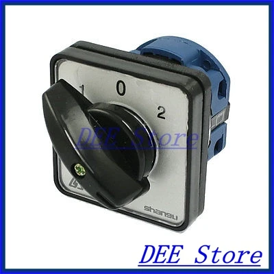 AC 440V 240V on/off/on 3 Positions Momentary Rotary Combination Switch ...