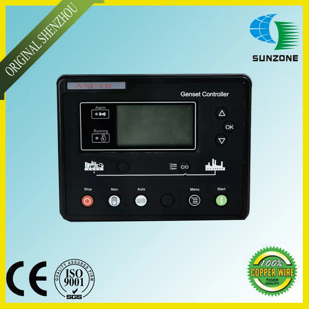 New Genset Control Panel 6110U Generator Control Unit ATS Generator-in ...
