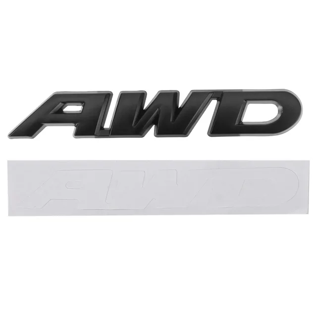 Aliexpress.com : Buy Emblem Badge All Wheel Drive 3D Metal Decal AWD ...