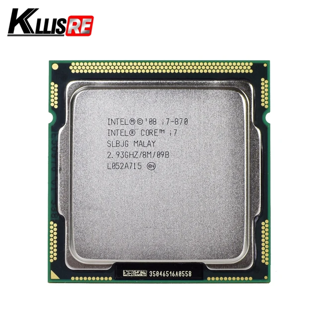 Original Intel Core i7 870 Processor Quad Core 2.93GHz 95W LGA 1156 8M ...