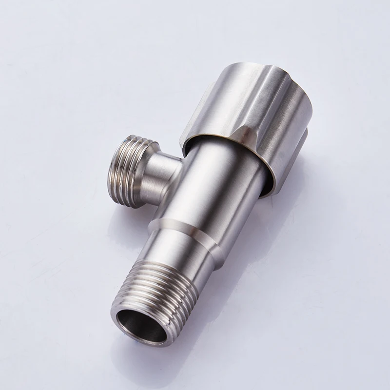 304 stainless steel triangle valve cold and hot water one out of the ...