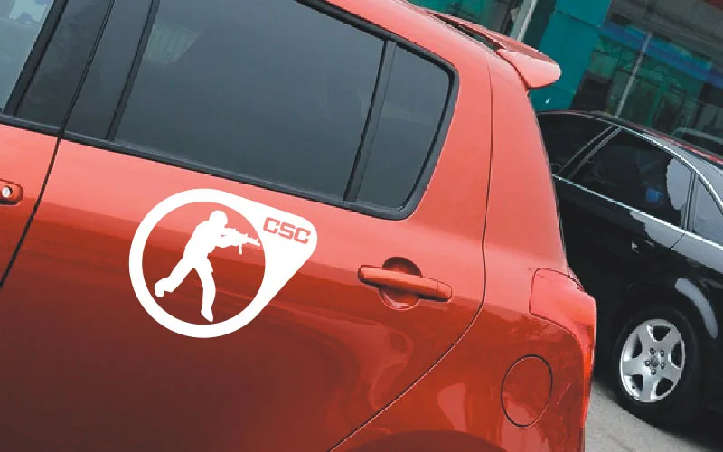 Cs game stickers csc car sticker personalized reflective car stickers ...
