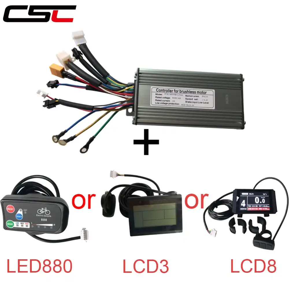 ebike controller 36V 48V 250W 350W 14A Electric bicycle controller ...