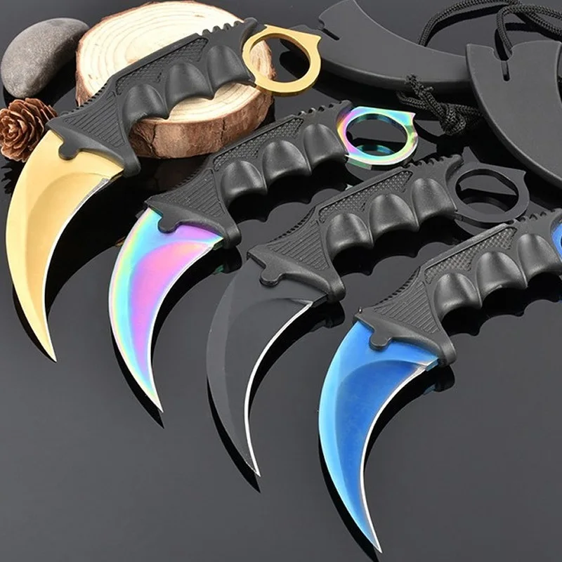 Outdoor Karambit Cs Go Knife Counter Strike Collectible Tactical ...