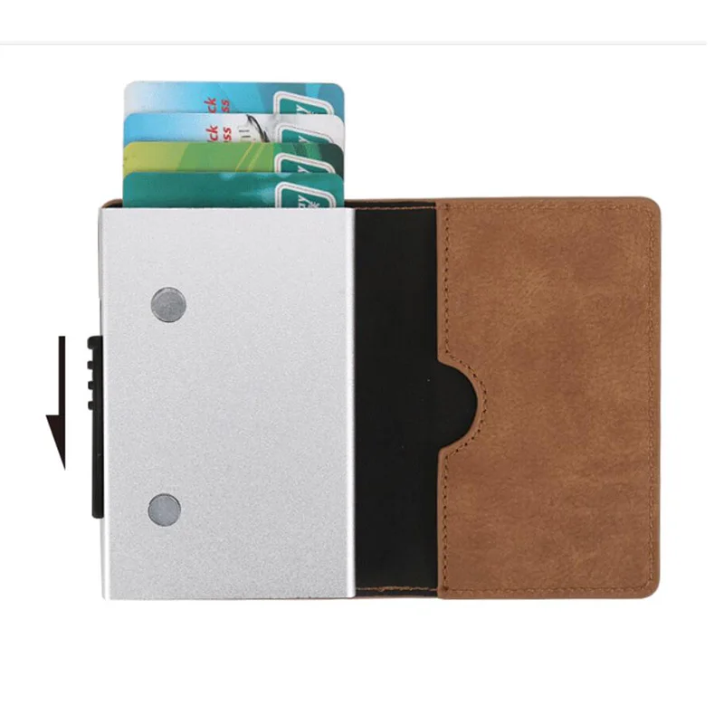 Aliexpress.com : Buy Metal Men Card Holder RFID Aluminium Alloy Credit ...
