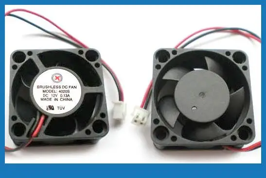 1pcs Dc12v 0.13a Dc Fans 40mm X 40mm X 20mm Blower 4020s Brushless ...